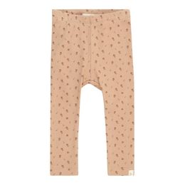 Lil'Atelier Leggings 'NBFGAGO' Gr&ouml;&szlig;e 80 braun / hellbraun / oliv / wei&szlig;
