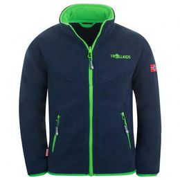 Trollkids - Kids Oppdal Jacket XT - Fleecejacke Gr 116 blau