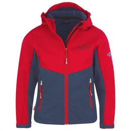 Trollkids - Kid's Kristiansand Jacket - Softshelljacke Gr 92 rot/blau