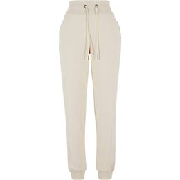 Urban Classics Hose Damen Größe 44 offwhite