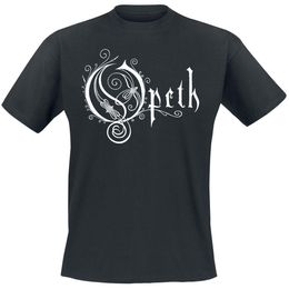 Opeth Logo T-Shirt schwarz in L