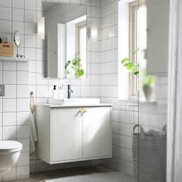 IKEA HAVBÄCK / ORRSJÖN Waschbschr+Türen/Waschb/Mischbat