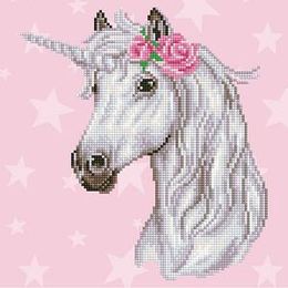 DIAMOND DOTZ® Diamond Painting Einhorn rosa