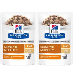 Hill's Hill's Prescription Diet k/d + Mobility Feline mit Huhn 24x85 g