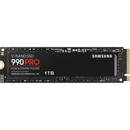Samsung 990 PRO Festplatte, 1 TB SSD M.2 via NVMe, intern