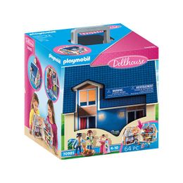Playmobil 70985 Mitnehm-Puppenhaus Spielset, Mehrfarbig