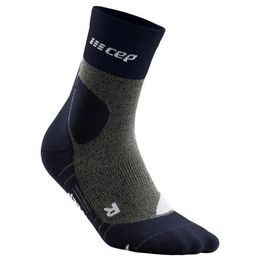 CEP - Hiking Merino Mid-Cut Socks - Kompressionssocken III | EU 39-42 schwarz