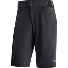 Gore Wear Gorewear Passion Fahrradshorts Damen - schwarz - Gr. 40 - Polyester