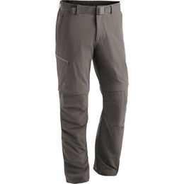 Maier Sports Tajo 2 Zipphose Herren - braun - Gr. 25 / kurz - Polyamid/Elastan