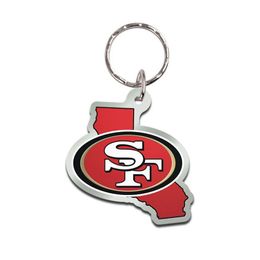 WinCraft Schlüsselanhänger STATE NFL San Francisco 49ers