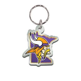 WinCraft Schlüsselanhänger STATE NFL Minnesota Vikings