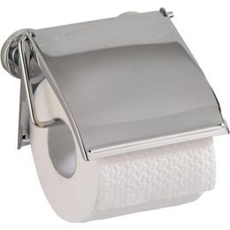 Wenko Handtuchhalter, Power-Loc Toilettenpapierhalter Cover Befestigen ohne bohren Chrom