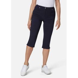 GOLDNER 7/8-Caprijeans Kurzgröße: Capri-Super-Stretch-Hose Carla