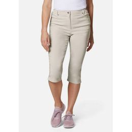 GOLDNER 7/8-Caprijeans Kurzgröße: Capri-Super-Stretch-Hose Carla