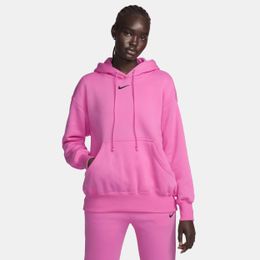 Nike Sportswear Phoenix Fleece Oversize-Hoodie für Damen - Rot