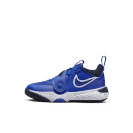 Nike Team Hustle D 11 Schuh für jüngere Kinder - Blau