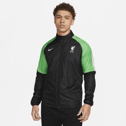 Liverpool FC Repel Academy AWF Nike Fußball-Jacke für Herren - Schwarz