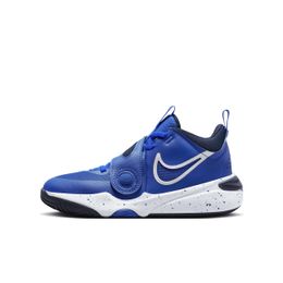 Nike Team Hustle D 11 Basketballschuh für ältere Kinder - Blau