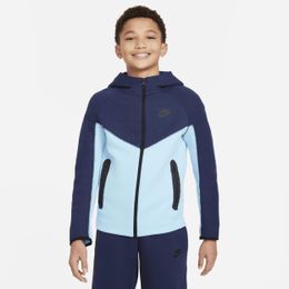 Nike Sportswear Tech Fleece Kapuzenjacke für ältere Kinder (Jungen) - Blau