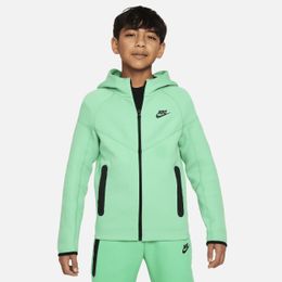 Nike Sportswear Tech Fleece Kapuzenjacke für ältere Kinder (Jungen) - Grün