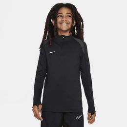 Nike Dri-FIT Strike Fußball-Trainingsoberteil für ältere Kinder - Schwarz