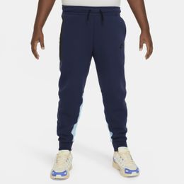Nike Sportswear Tech Fleece Hose für ältere Kinder (Jungen) (erweiterte Größe) - Blau