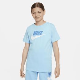 Nike Sportswear Baumwoll­T-Shirt für ältere Kinder - Blau