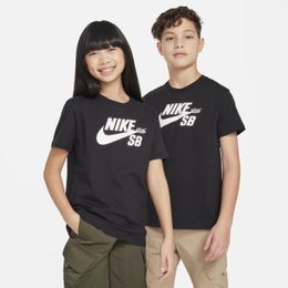 Nike SB T-Shirt für ältere Kinder - Schwarz
