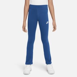 Nike Sportswear Favorites Leggings mit ausgestelltem Bein für ältere Kinder (Mädchen) - Blau
