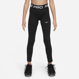 Nike Pro Leak Protection: Periodensichere Dri-FIT Leggings für ältere Kinder - Schwarz