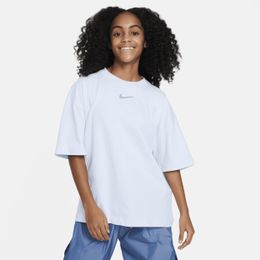 Nike Sportswear extragroßes T-Shirt für ältere Kinder (Mädchen) - Blau