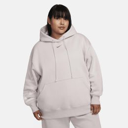 Nike Sportswear Phoenix Fleece Oversize-Hoodie mit Logo für Damen - Lila