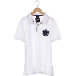 BOSS by Hugo BOSS Herren Poloshirt, weiß, Gr. 54