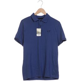 Hollister Herren Poloshirt, blau