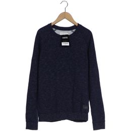 Pier One Herren Sweatshirt, marineblau