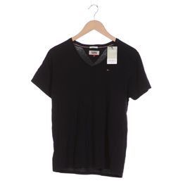 Tommy Jeans Damen T-Shirt, schwarz