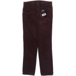 J Brand Damen Stoffhose, bordeaux