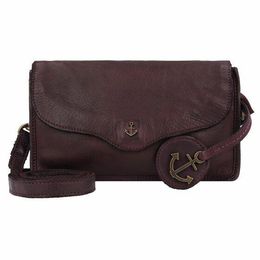 Harbour 2nd Anchor Love Umhängetasche Leder 22 cm deep purple