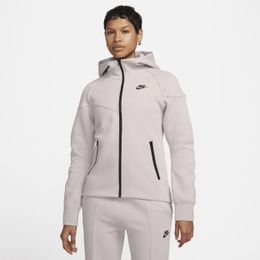 Nike Sportswear Tech Fleece Windrunner Damen-Hoodie mit durchgehendem Reißverschluss - Lila