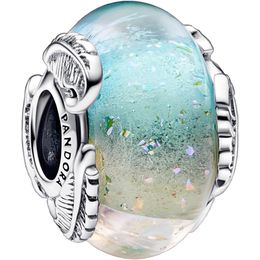 Pandora Damen Bead, 925er Silber mit Murano-Glas, silber