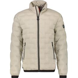 Lerros Steppjacke, Stehkragen, Reißverschlusstaschen, für Herren, beige, L