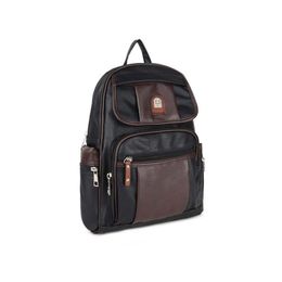 ITALYSHOP24 Rucksack Damen CityRucksack Tasche Umhängetasche