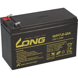 KUNG LONG Ersatzakku für Aiptek PowerWalker VI 650 LCD Akku