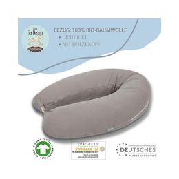 SEI Design Stillkissen Seitenschläferkissen Babynestchen Kuschelnest XXL