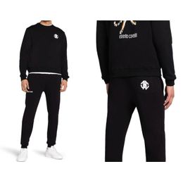 Roberto Cavalli Jogginghose Roberto Cavalli FIRENZE RC Monogram Sweatpants Jogginghose Hose Pants