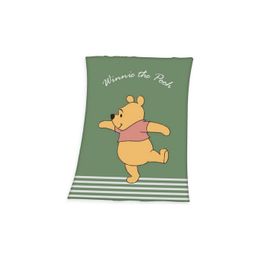 HTI-Living Kinderdecke Decke 75 x 100 cm Winnie Pooh Boy