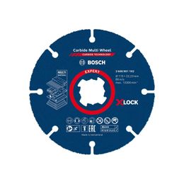 Bosch Trennscheibe Expert X-LOCK Carbide MultiWheel Trennscheibe