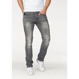 Bruno Banani Slim-fit-Jeans Jimmy (Stretch), grau