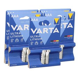 Varta 5x Varta Professional Lithium Micro Batterie 2er Blister AAA Batterie