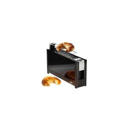 Volcano5 Langschlitz-Toaster mit Glasfronten schwarz (630.000) - Ritter